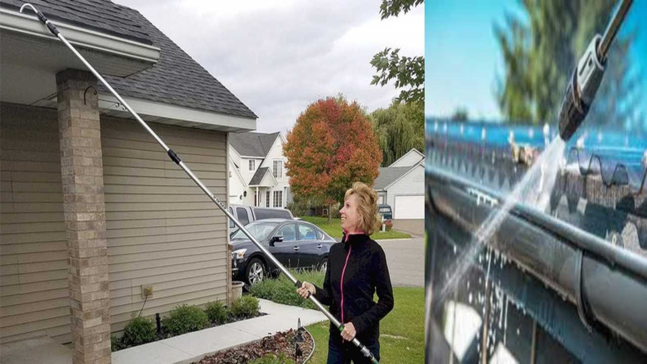 Top 5 best gutter cleaner - YouTube