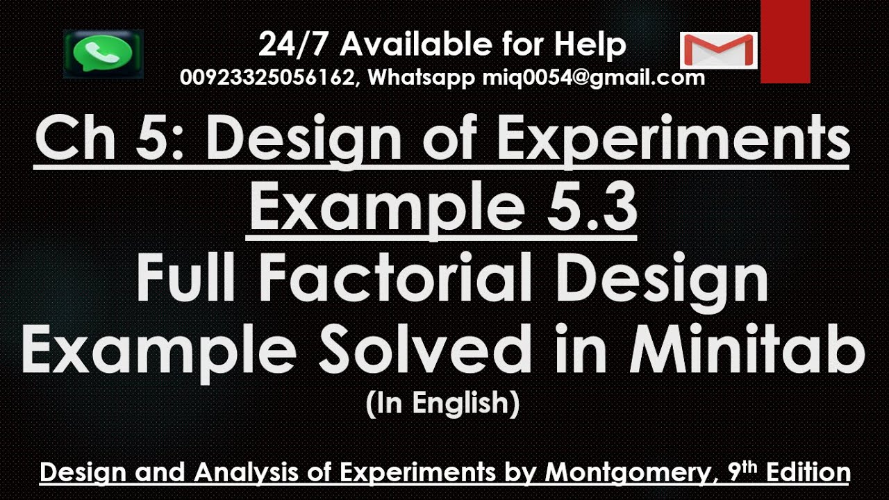 Full Factorial Design Example Problem Solved In Minitab With full-factorial-design-example-problem-solved-in-minitab-with