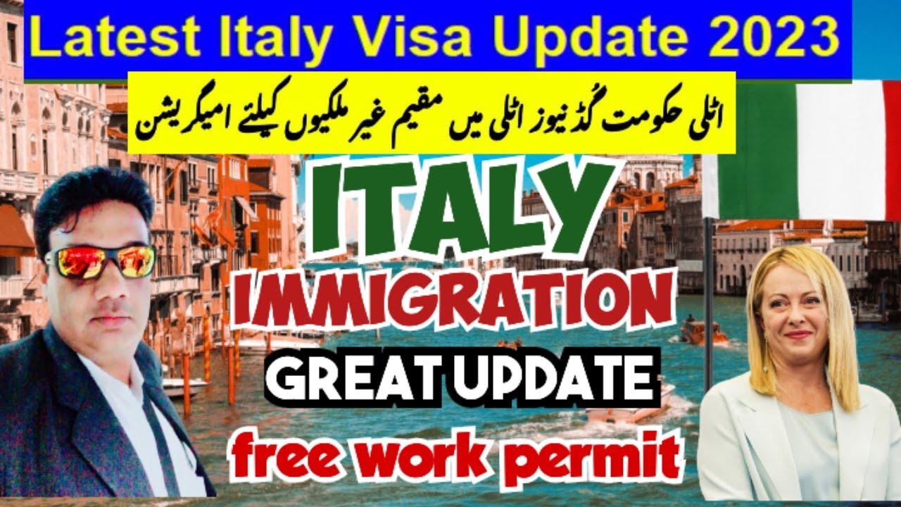 Italy free work permit | Italy immigration update 2023| Great update ...
