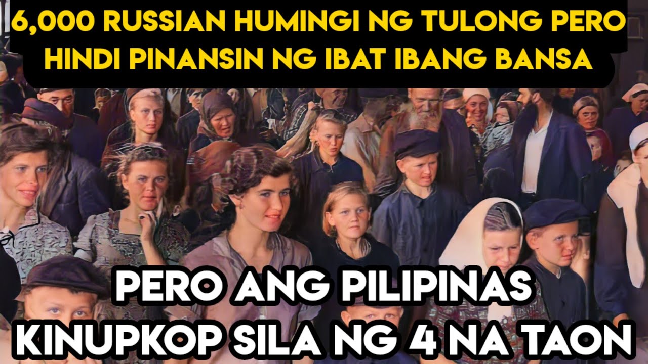 Ang PAGLILIGTAS sa 6,000 WHITE RUSSIANS at Pinatira sa Tubabao Eastern ...