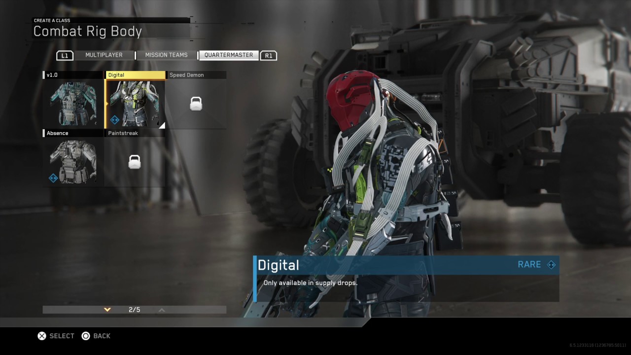 Infinite Warfare: FTL Digital Combat Rig Body - YouTube