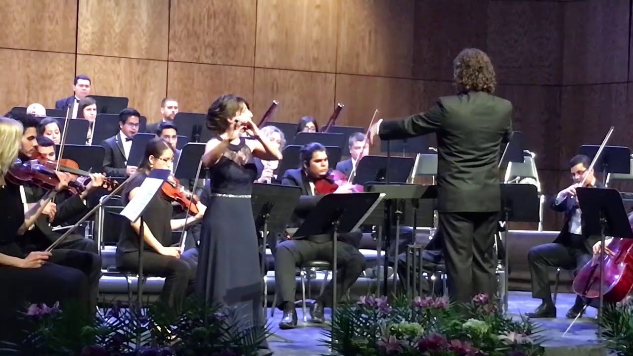 Jacques Ibert - Flute Concerto - Ruth Cañizal - YouTube