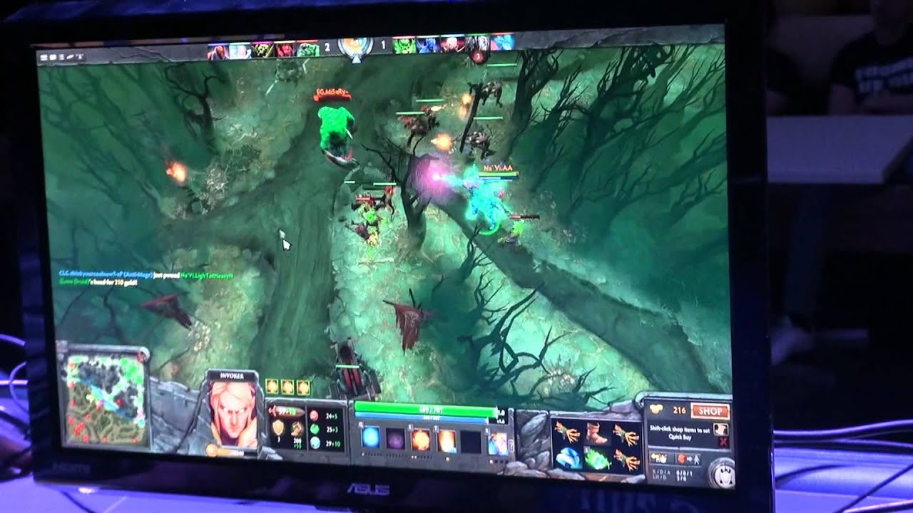 Dendi shows his Invoker skills @ Star Series DOTA 2 - YouTube