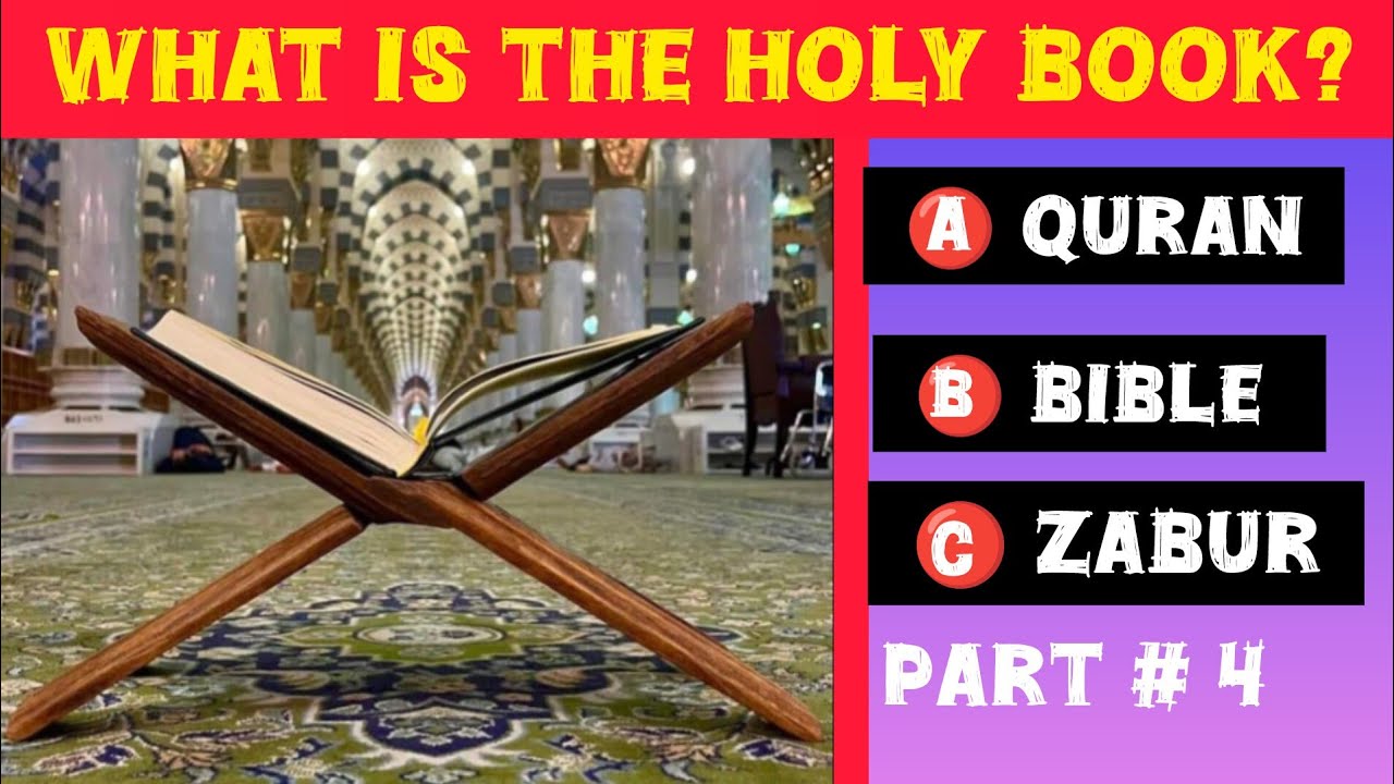 Islamic General Knowledge Quiz! level Easy, Medium & Hard || Part 4 ...
