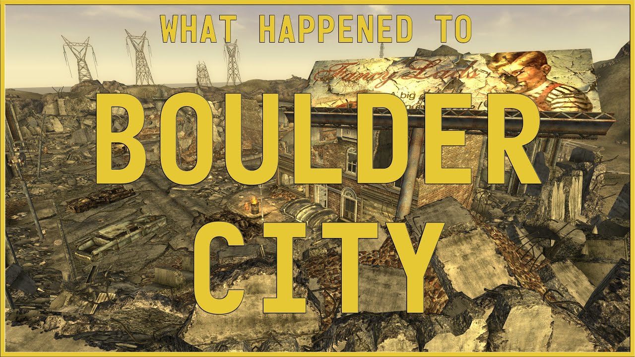 Fallout New Vegas Lore - What Happened to Boulder City - YouTube