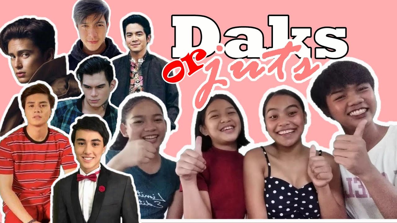 Daks or Juts Reaction to Male Celebrities - YouTube