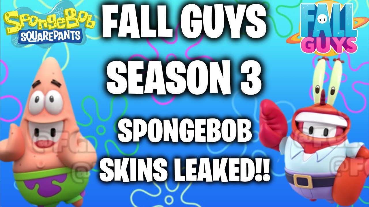 *NEW* FALL GUYS X SPONGEBOB SKINS LEAKED!! - YouTube