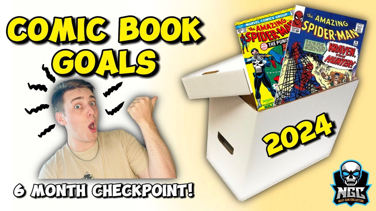 Comic Collecting Goals for 2024 - 6 Month Update - YouTube