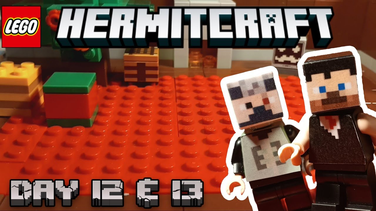Lego HermitCraft Custom Advent Callender! Day 12 and 13! + Free ...