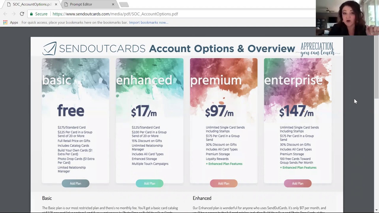 SendOutCards - The Changes You Need To Know 2018 - YouTube