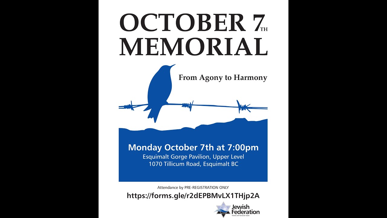 Oct 7 Memorial - YouTube