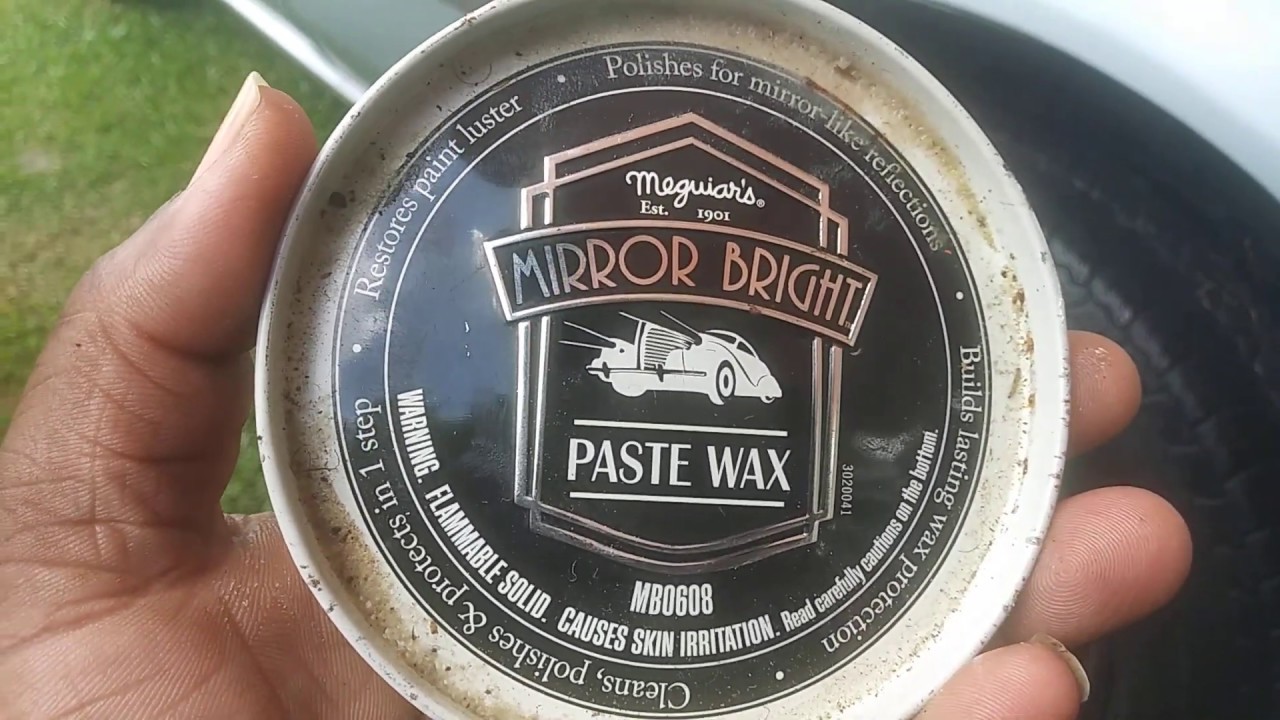 Meguiar's mirror bright cleaner paste wax is great for all faded paints ...