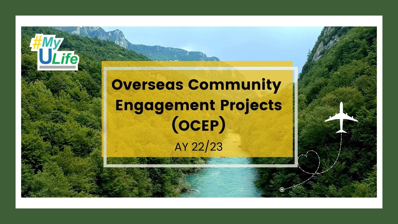 SAO Overseas Community Engagement Projects (OCEP) AY22 - YouTube