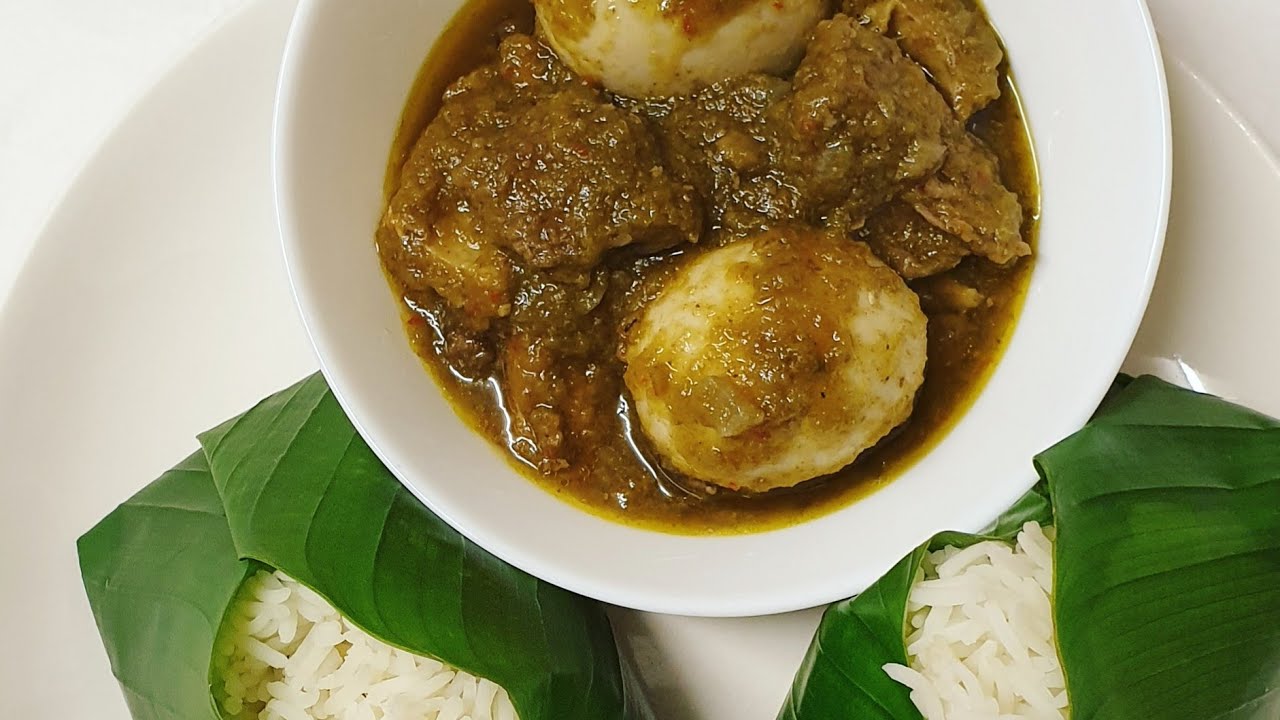 How to cook Ayemase stew without palm oil - YouTube