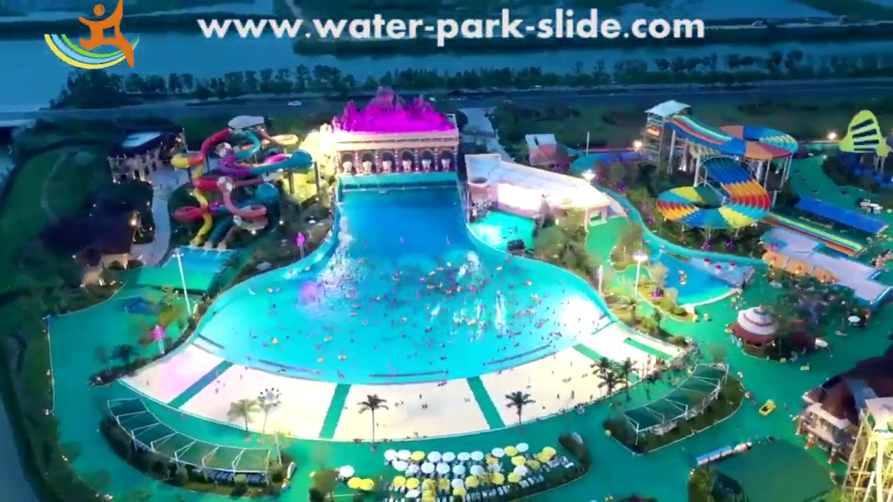 water theme park planning design - YouTube