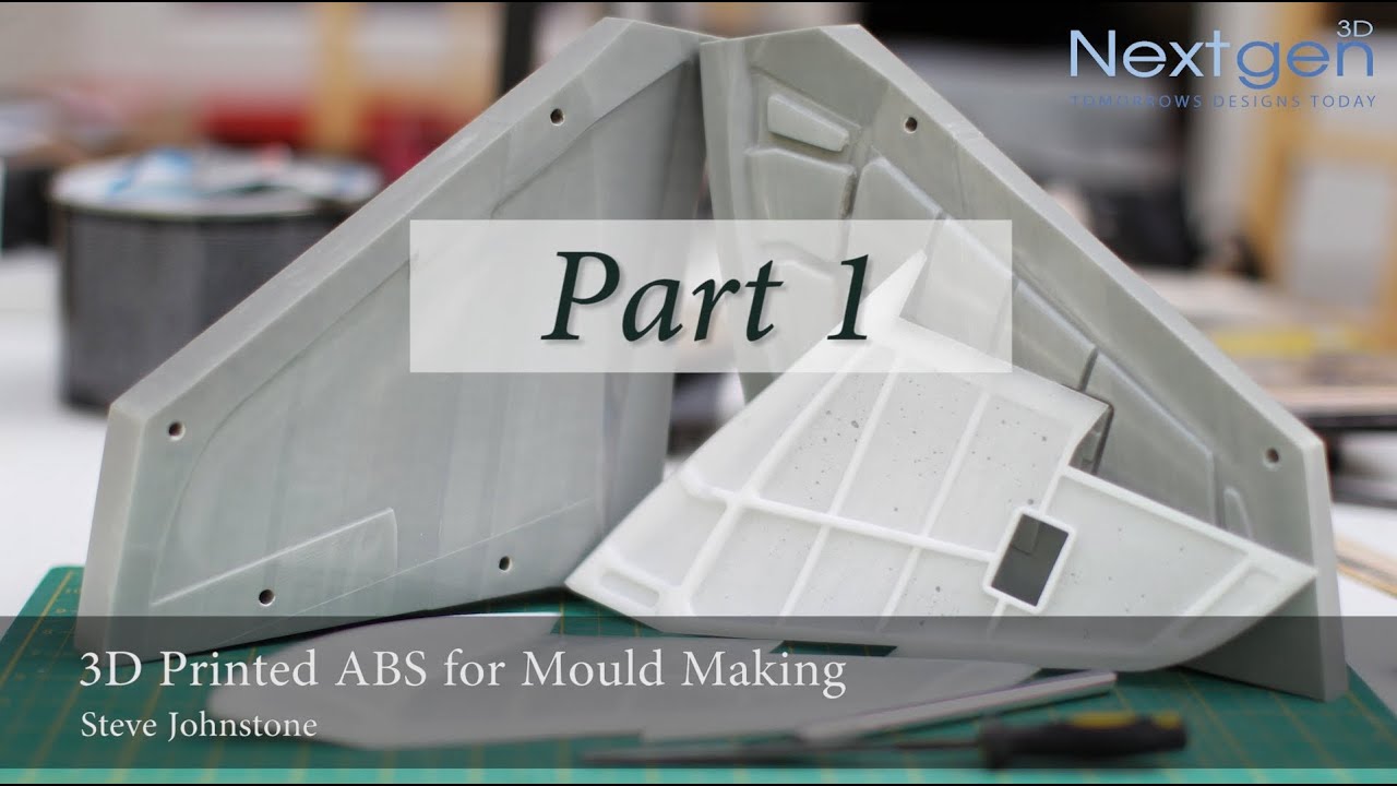 3D Printed ABS for Mould Making – PART 1 - YouTube