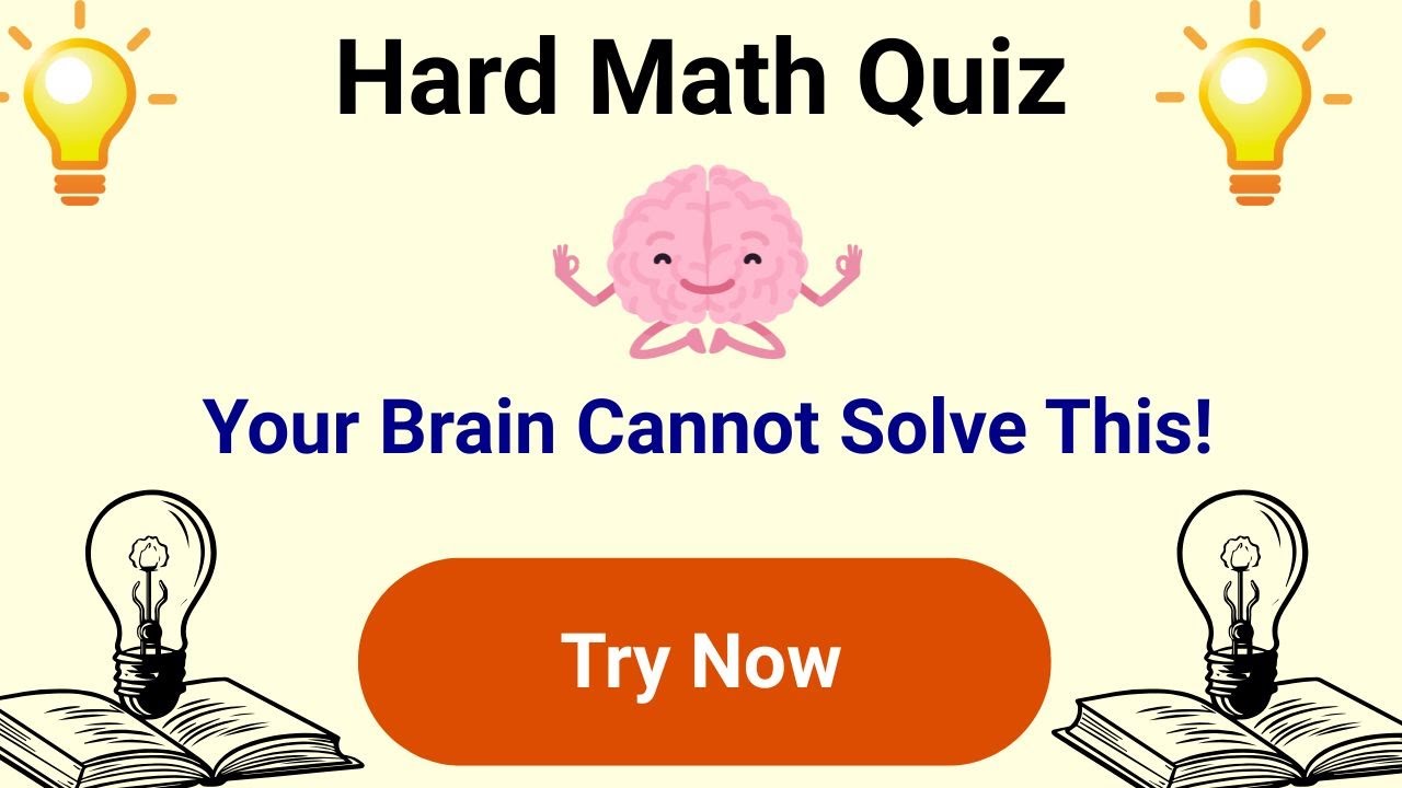 Hard Math Quiz | 25 Challenging Questions to Test Your Brain - YouTube