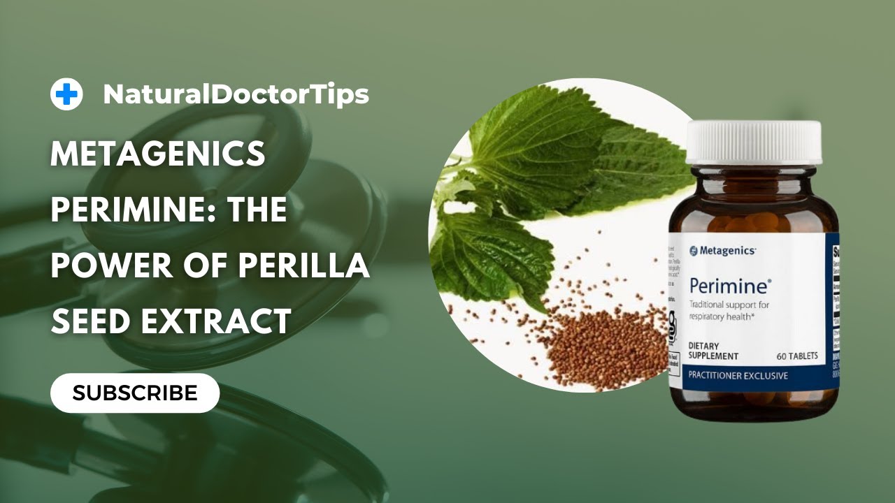 Metagenics Perimine: The Power of Perilla Seed Extract - YouTube