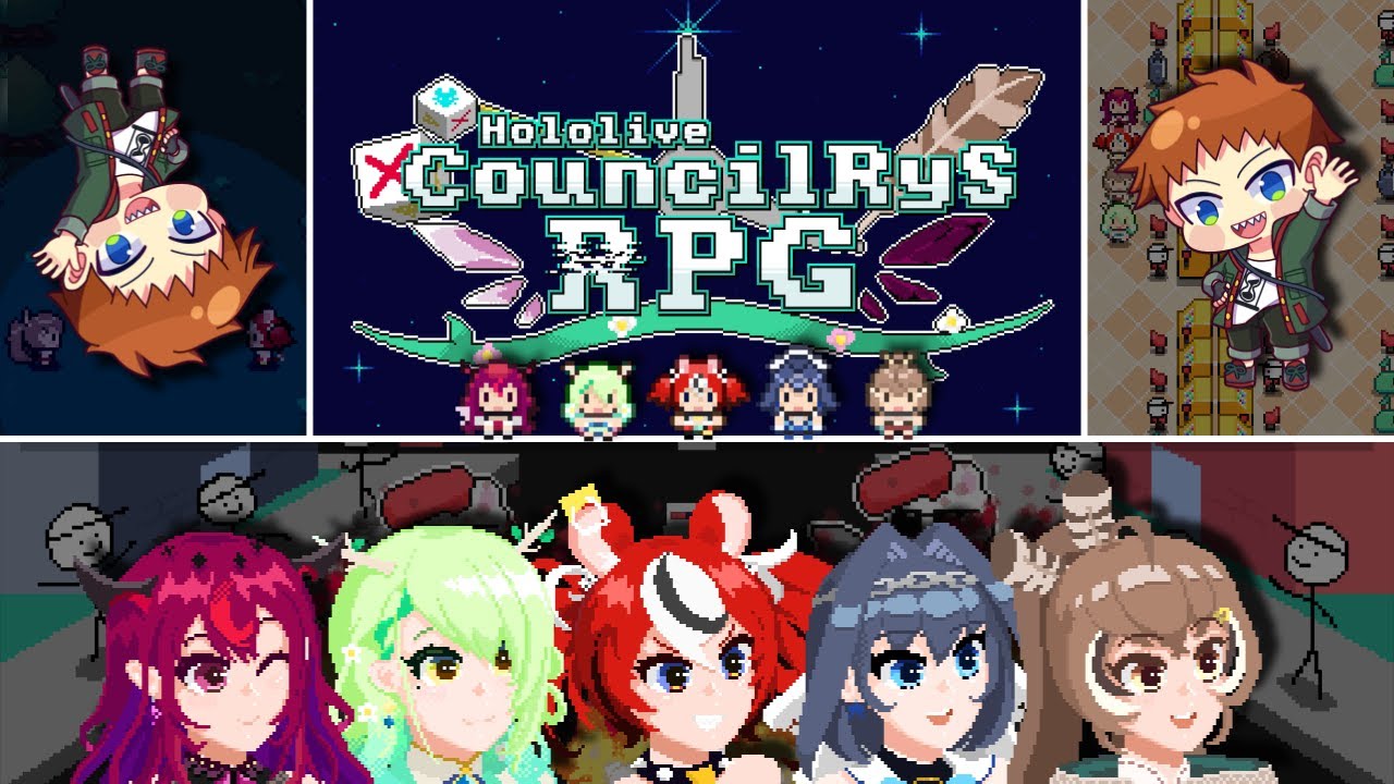 【HOLOLIVE COUNCILRYS RPG】Council (& IRyS) Assemble! | Twitch Archive ...
