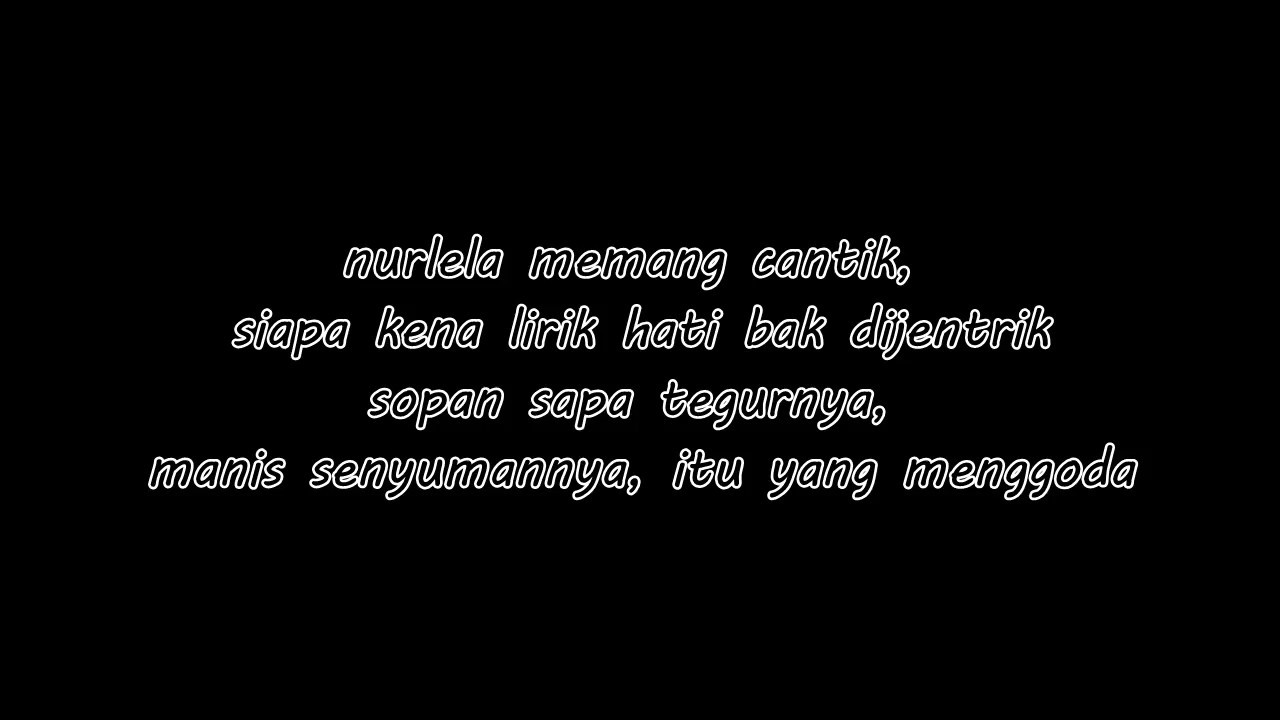 Trio Lestari Nurlela Lyrics Video - YouTube