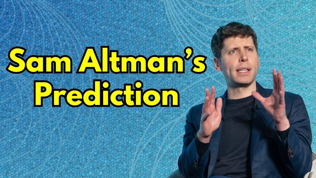 Sam Altman's "Three Observations": AI's Future Impact - YouTube