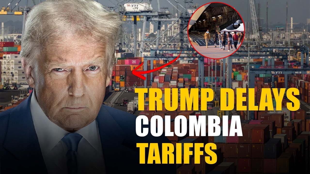 Trump Delays Colombia Tariffs After Migrant Deal Reached - YouTube
