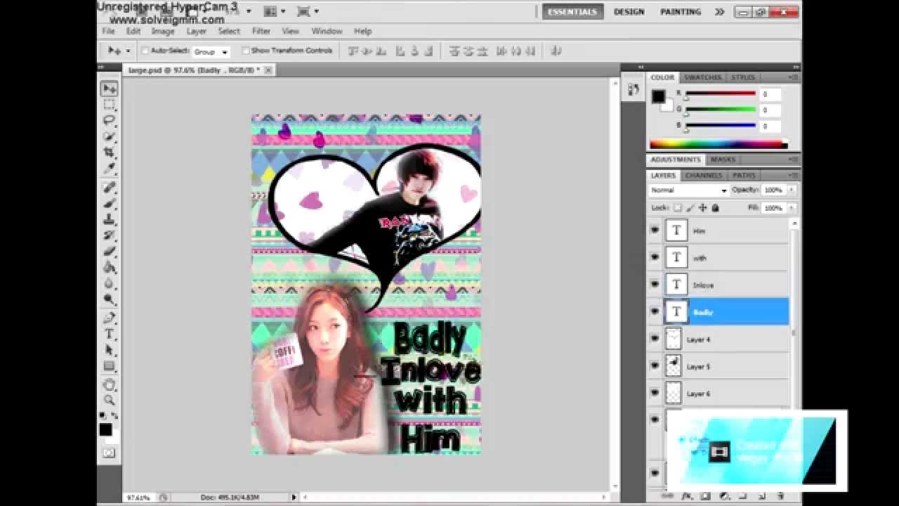 Making A Wattpad Book Cover - YouTube