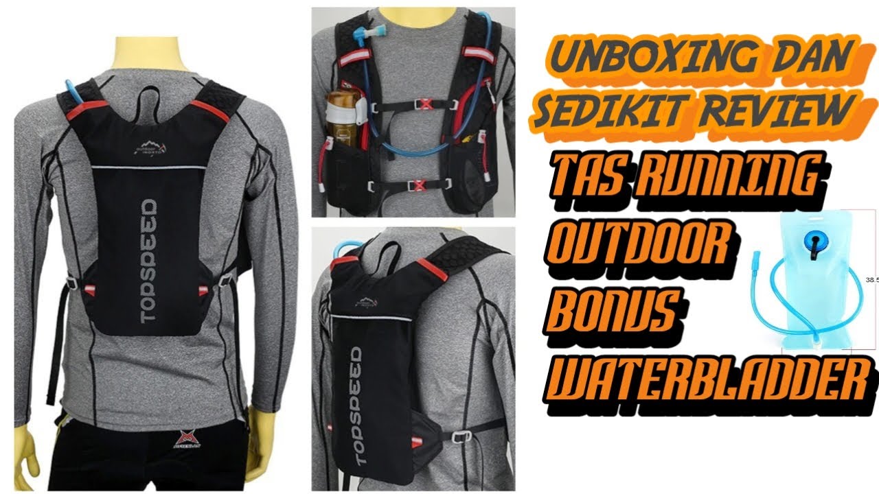UNBOXING DAN SEDIKIT REVIEW ALAT OUTDOOR || TAS RUNNING PACK / TAS ...