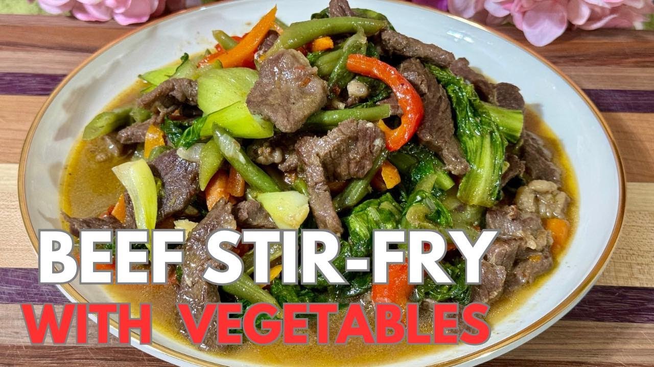 Beef Stir-Fry with Vegetables | Easy Beef Stir-Fry | By Ross Kitchen ...