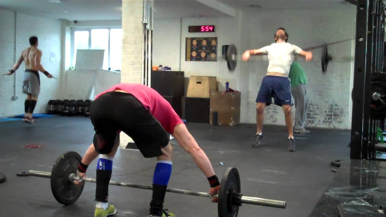 Crossfit open WOD 14.1 first attempt 30 du 15 GTOH 10min AMRAP at ...