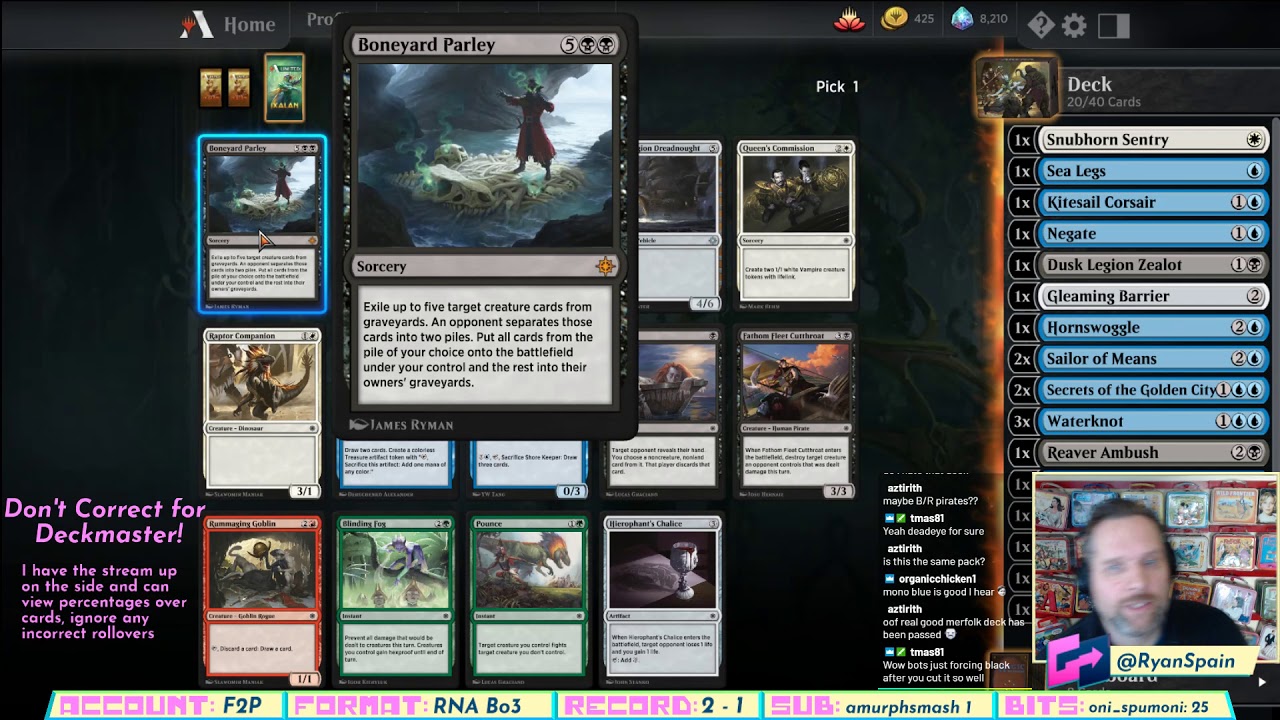 MTG Arena RIX Ranked Draft #3 - YouTube
