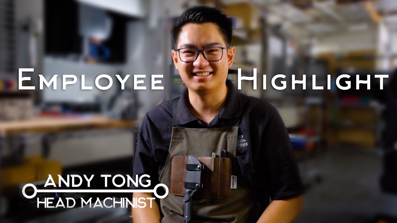 Squid Industries Employee Highlight: Andy Tong (Head Machinist) - YouTube