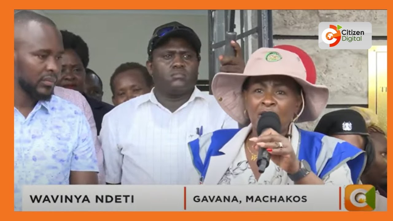 Gavana Wavinya Ndeti awarai madaktari wasitishe mgomo - YouTube