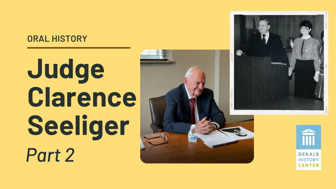 Judge Clarence Seeliger Part 2, Oral History - YouTube