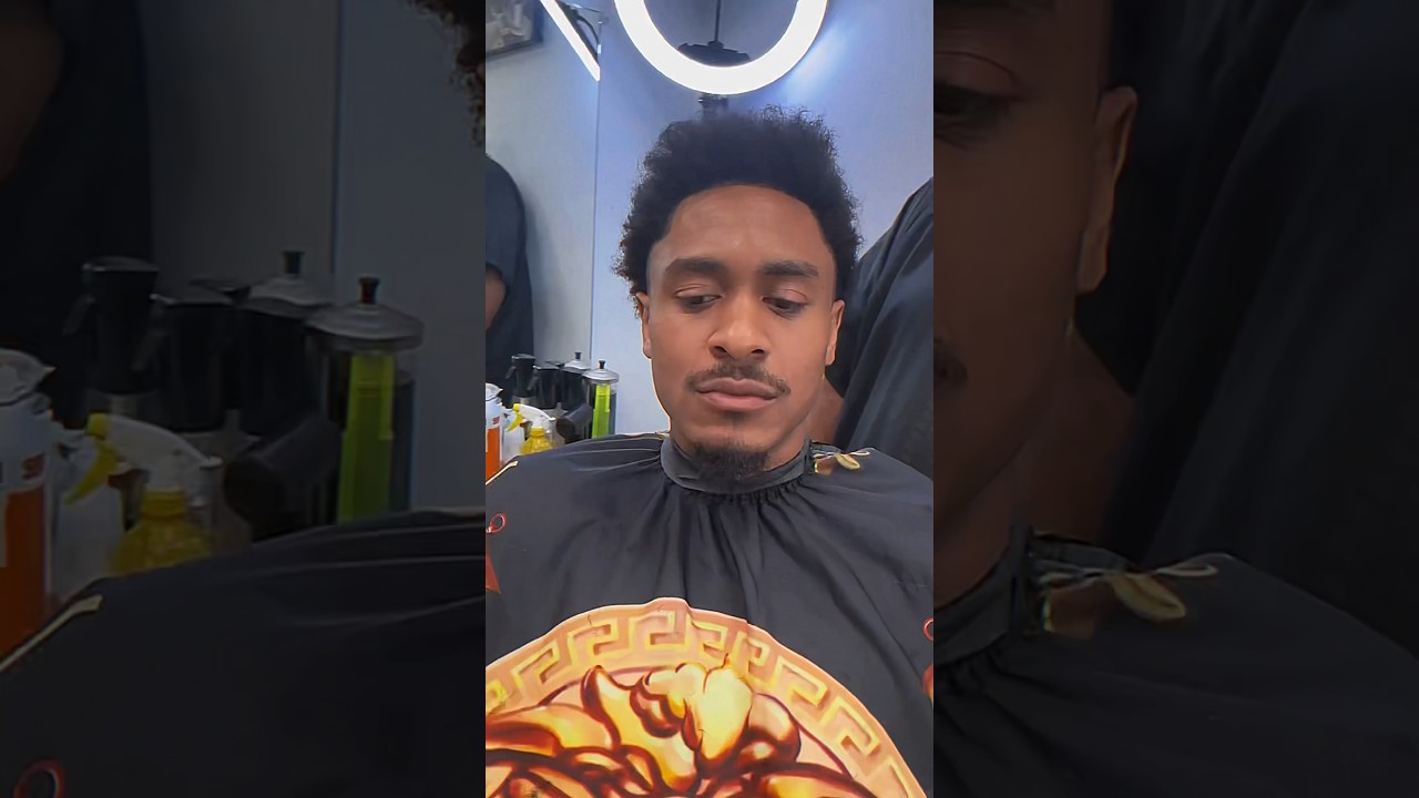 Before & After getting an edge up #edgeup #barbershop - YouTube