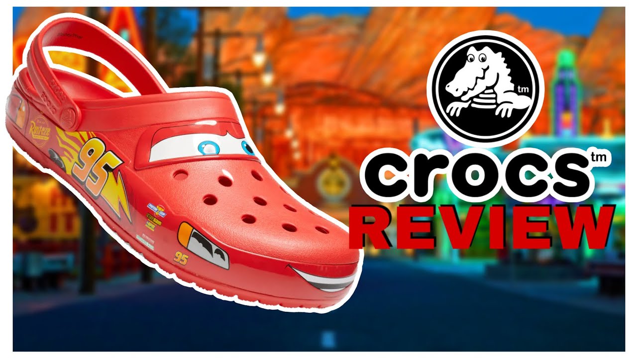 Lightning McQueen Crocs Review - Cruzito - YouTube