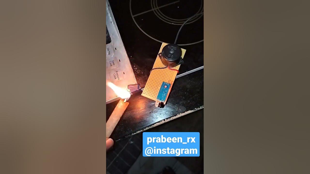 Fire Detection Using Ir Sensor Without Arduino Shortsfeed Arduino Electronic Youtube