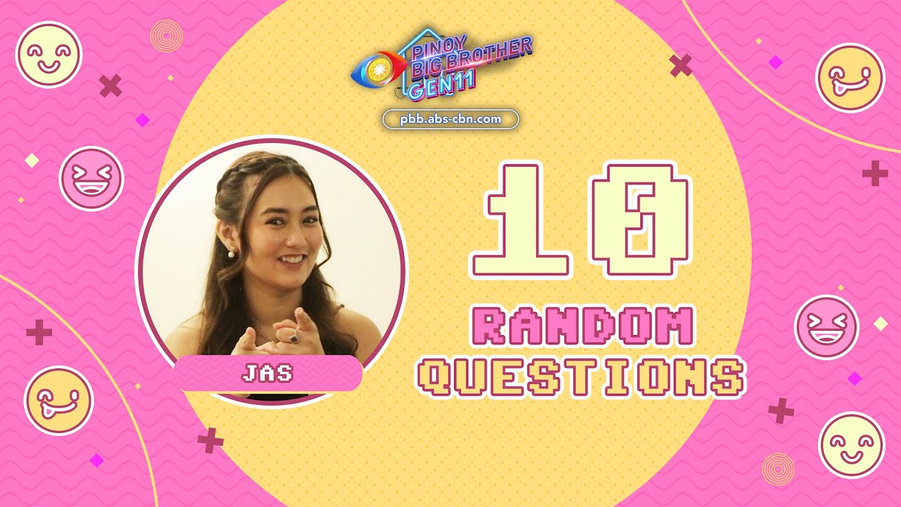 Random Question Challenge with Jas Dudley-Scales | Pinoy Big Brother ...