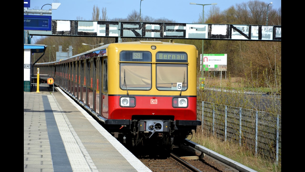 S-Bahn Berlin, Ansagen, S9 Flughafen Berlin Brandenburg - Berlin ...