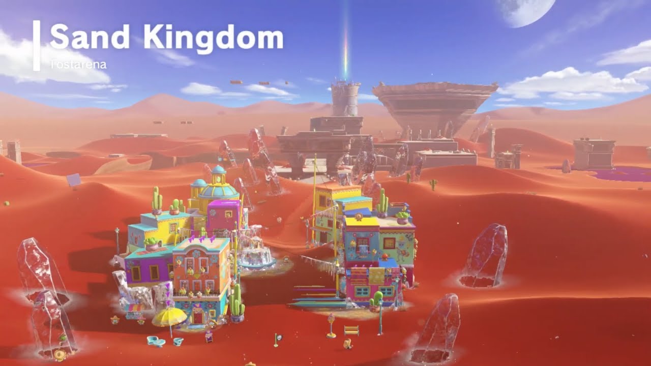 Super Mario Odyssey - Showdown On The Inverted Pyramid - YouTube