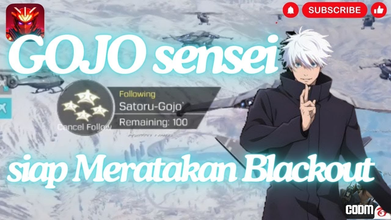 Satoru Gojo di Blackout?! Yakin ga jadi es Kiko? [Call of Duty® Mobile ...