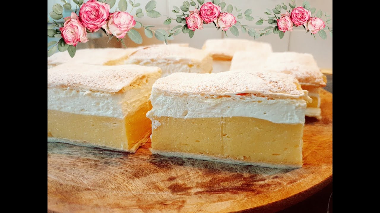 Kremsnite / Cremeschnitte -Recept za najbolju kremsnitu - YouTube
