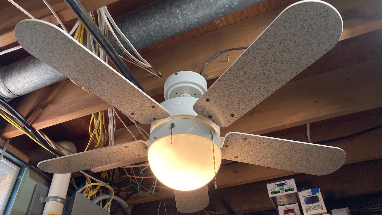 Hunter Innova ceiling fan 2 of 2 - YouTube