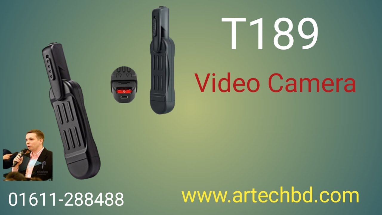 T189 Video Camera BD | AR TECH BD | Bangla Unboxing Review | 2023 - YouTube
