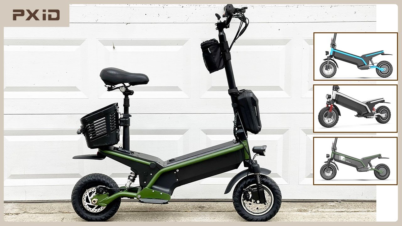 PXID BESTRIDE F1 Off Road Electric Scooter With Seat - YouTube