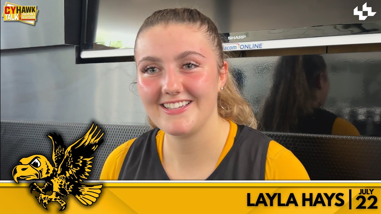 Layla Hays | Iowa women's basketball | July 22 - YouTube