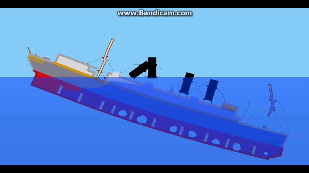 R.M.S LUSITANIA SINKING (Sinking ship simulator alpha 2.0.2) - YouTube