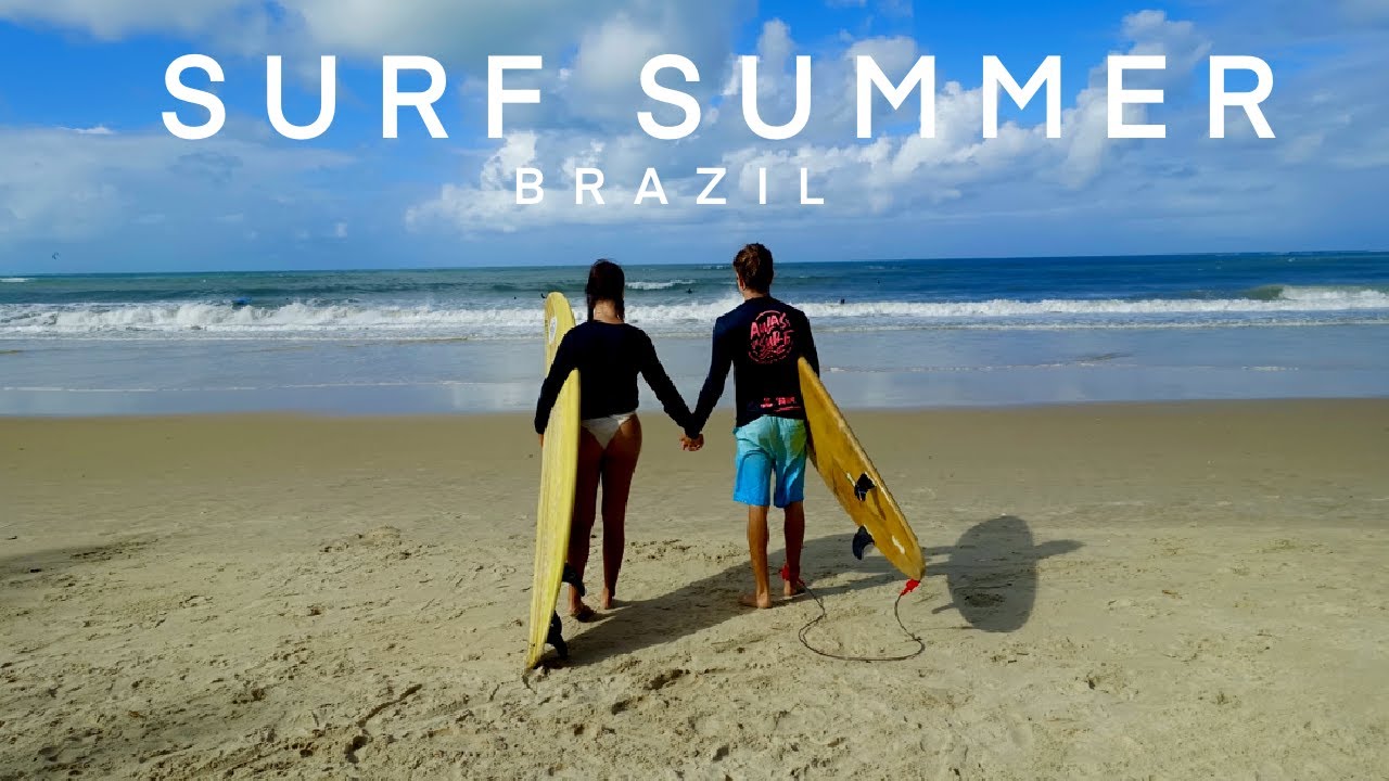 surf summer in brazil - YouTube