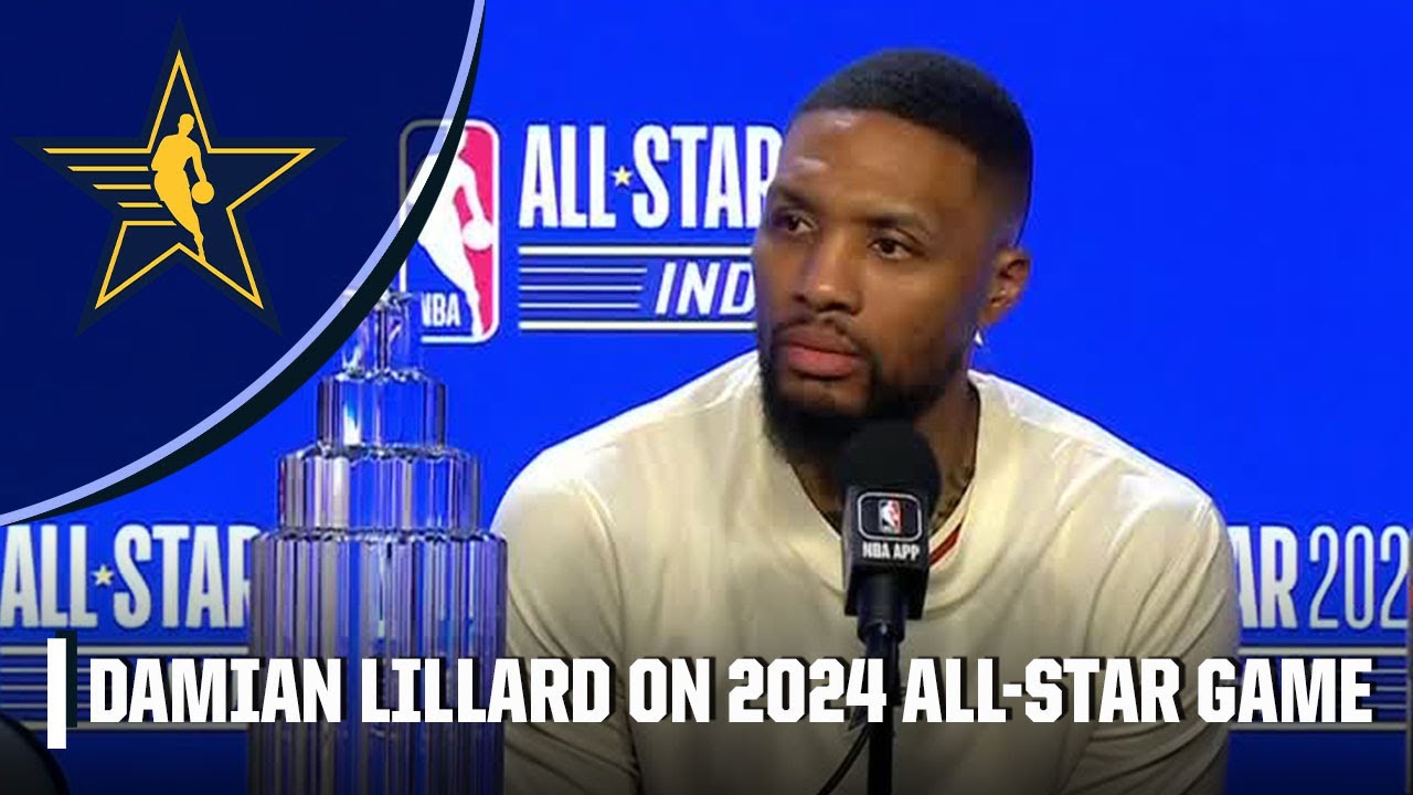 Damian Lillard on winning All-Star Game MVP, ASG's competitiveness ...