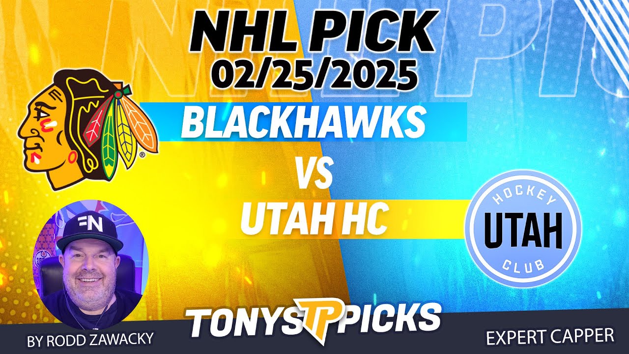 Chicago Blackhawks vs Utah Hockey Club 2/25/25 NHL Pick Prediction ...